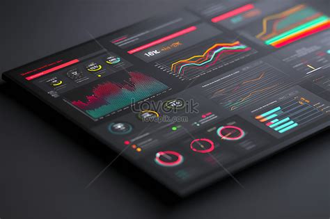 Modern Data Visualization Dashboard Interface Creative Image Picture Free Download 602294245