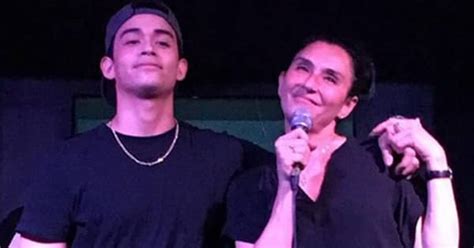 Look Just Photos Of Diego Loyzaga With His Loving Mom Abs Cbn