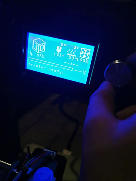 What Does Turning Knob On Menu Does On Anet A6 R Anet3dprinters
