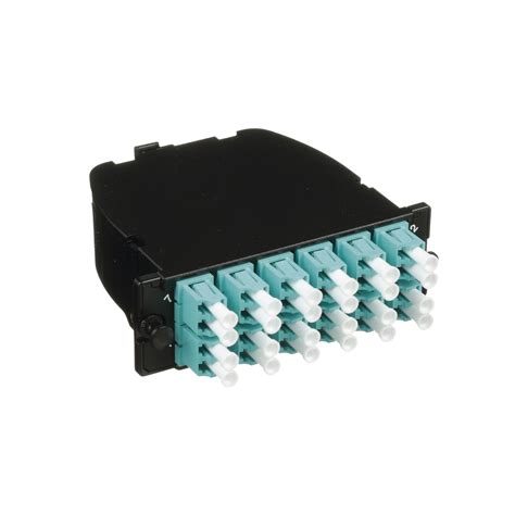 Casete Opticom® De Fibra Óptica Multimodo Om3 Con 2 Conectores Mpo A