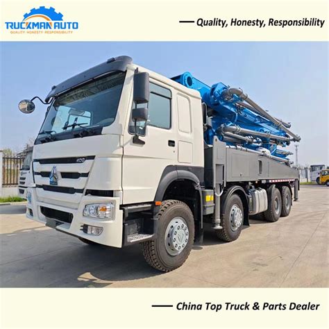 38 Meter Sinotruk Howo 400hp Concrete Pump Truck