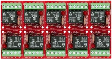 Seco Larm Sr 2112 C7aq 10 Mini Relay Module 12 24vdc Trigger Voltage One 7a Form C