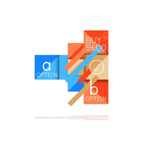 3 Option Infographic Vector Hd PNG Images Square Option Infographic