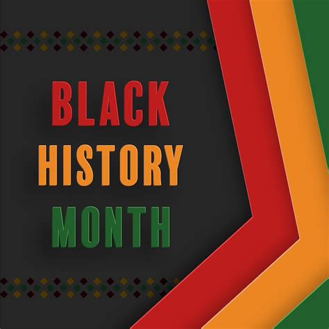 Premium Vector Black History Month African American History