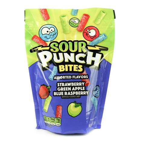 Sour Punch Bites Assorted Flavors 9 Oz The Candyland