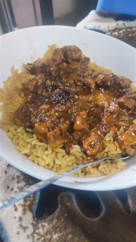 [homemade] My Version Of Stew Chicken R Food