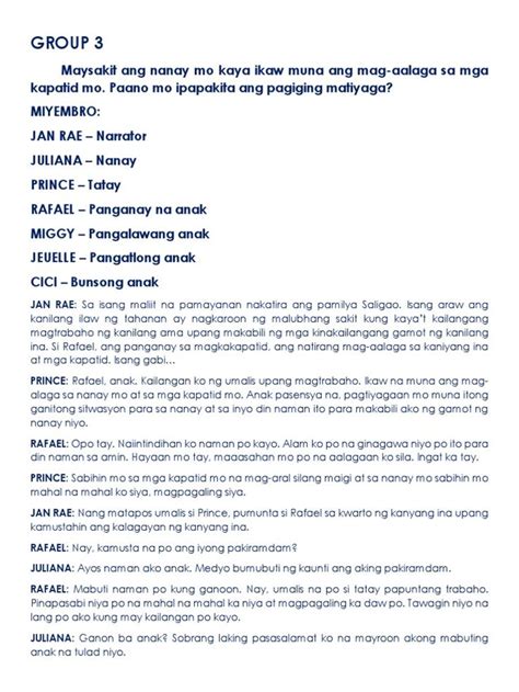 Role Play Script Pdf Role Play Scripts Roleplay Radio Drama