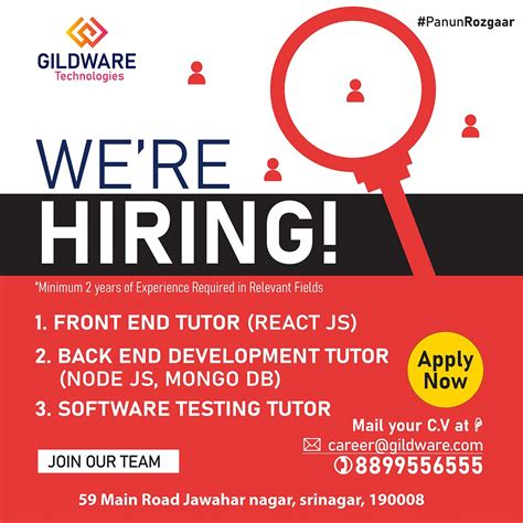 Gildware Technologies On Linkedin Panunrozgaar