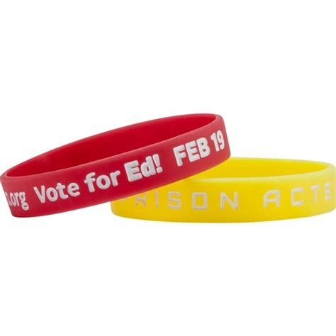 Promotional Silicone Wristband Rubber Bracelet
