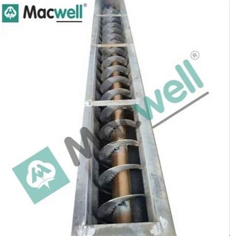 U Shaped Screw Conveyor At ₹ 350000 Conveyor System In Rajkot Id