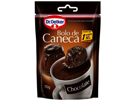 Bolo De Caneca Dr Oetker Chocolate 70g Mercadodatia