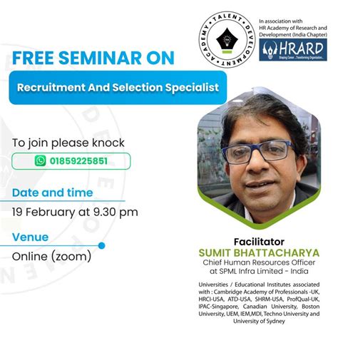 Anamul Hoque On Linkedin Join Free Seminar On Talent Acquisition