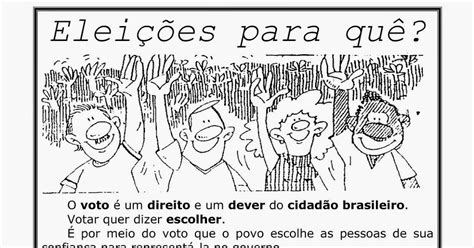 Blog Educação De Valor Textos E Atividades Sobre Eleições