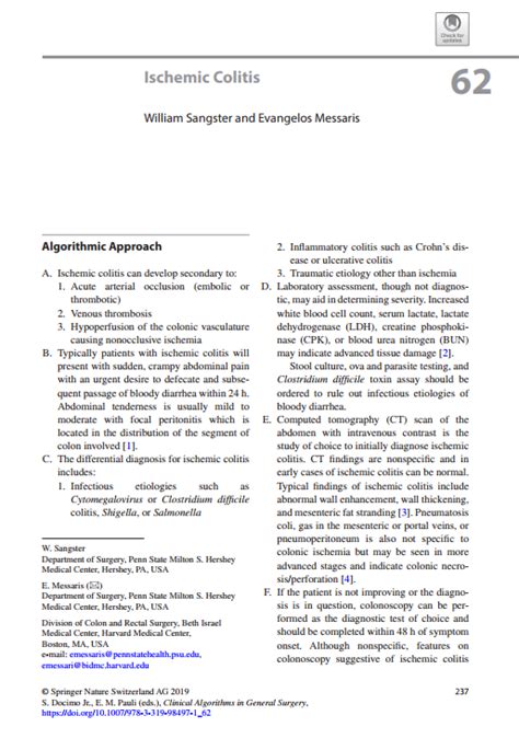 Clinical Algorithms In General Surgery A Practical Guide By Salvatore