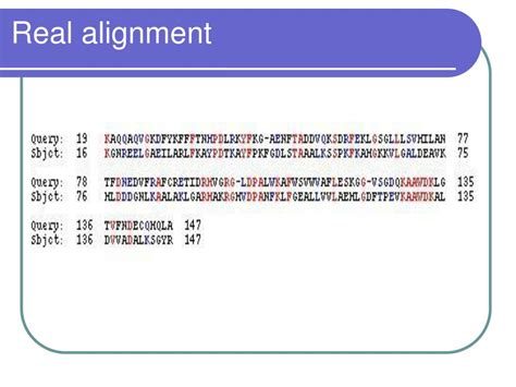 ppt sequence alignment algorithms powerpoint presentation free
