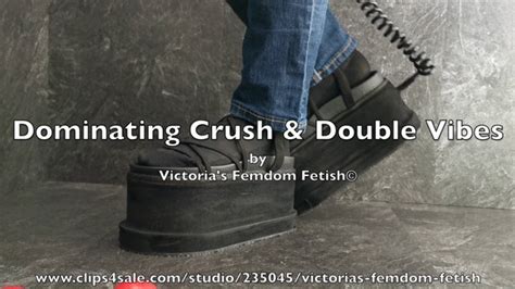 Dominating Crush And Double Vibes Hd Victorias Femdom Fetish