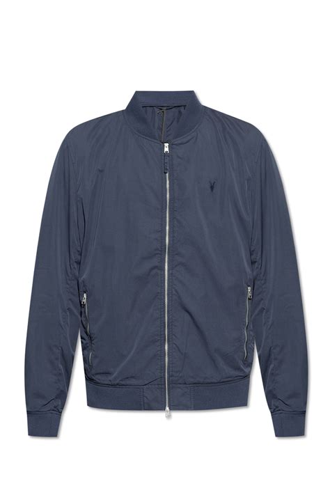 Navy Blue ‘bassett Jacket Allsaints Vitkac Gb