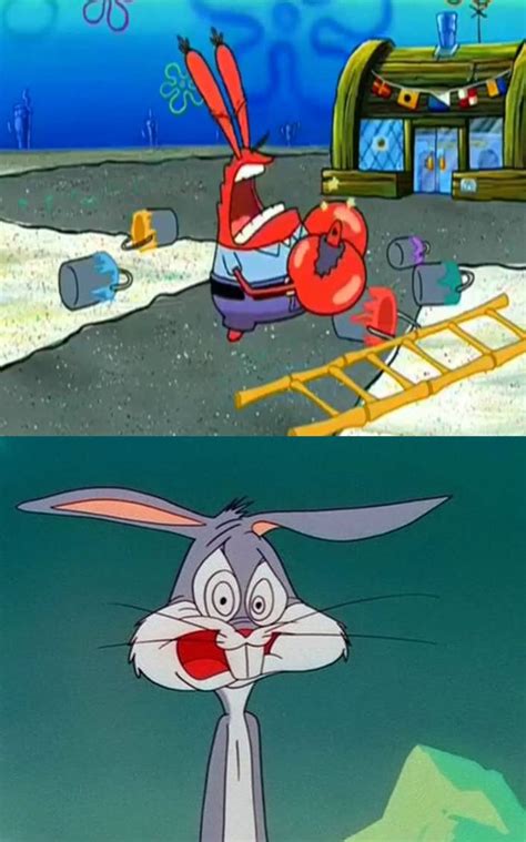 Bugs React To Mr Krabs Cursing By Aaronhardy523 On Deviantart