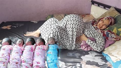 KAGET GARA2 MAKAN ESKRIM PERUT MAMAH LENNY KONTRAKSI MELAHIRKAN BAYI ...