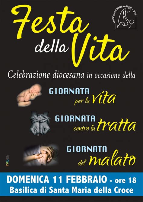 FESTA DELLA VITA: iniziative mese di febbraio – Diocesi di Crema