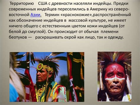 Коренное население Америки и его культура Online Presentation