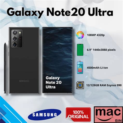 Jual Samsung Galaxy Note 20 Ultra 8256gb Second Original Resmi Sein