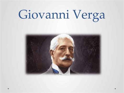 Giovanni Verga Docsity