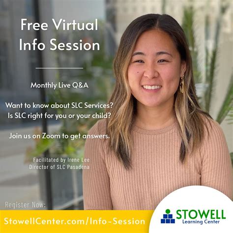 Stowell Learning Center On Linkedin Free Information Session About Stowell Learning Center
