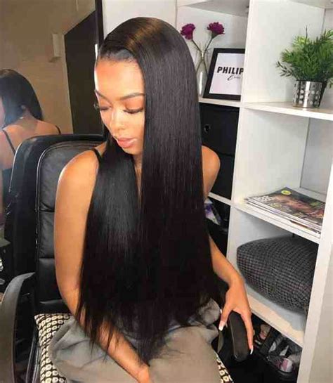 70 Best Long Straight Black Hairstyle Ideas Of 2019 Howlifestyles