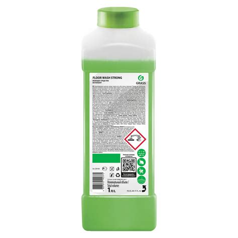 Средство для мытья пола 1 л GRASS FLOOR WASH STRONG, щелочное ...