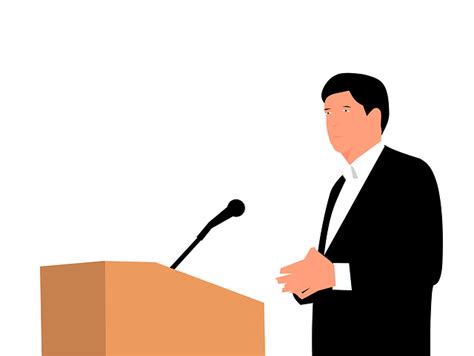 Download Public Speaking Announcement Introduction Royalty Free