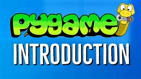 Pygame Tutorial 1 Introduction To Pygame Getting Started Erofound