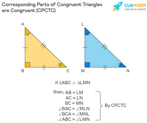 Cpctc Meaning Theorem Proof Examples