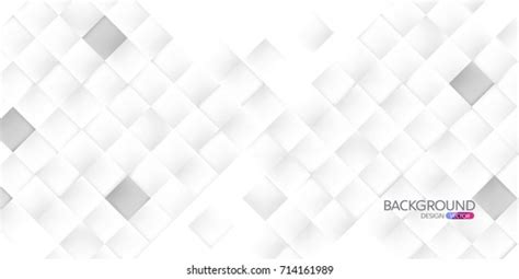 Abstract Geometric White Geometric Texture Background Stock Vector
