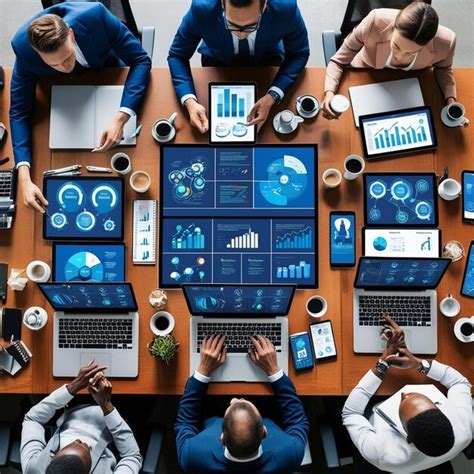 Collaborative Digital Analysis In A Datadriven Workspace Premium Ai