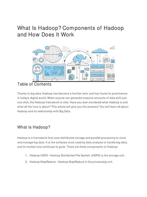Notes Hadoop Pdf Apache Hadoop Map Reduce