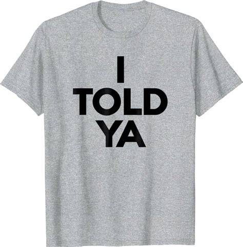 I TOLD YA Shirt Challengers Movie Tee Zendaya Mike Faist Josh O
