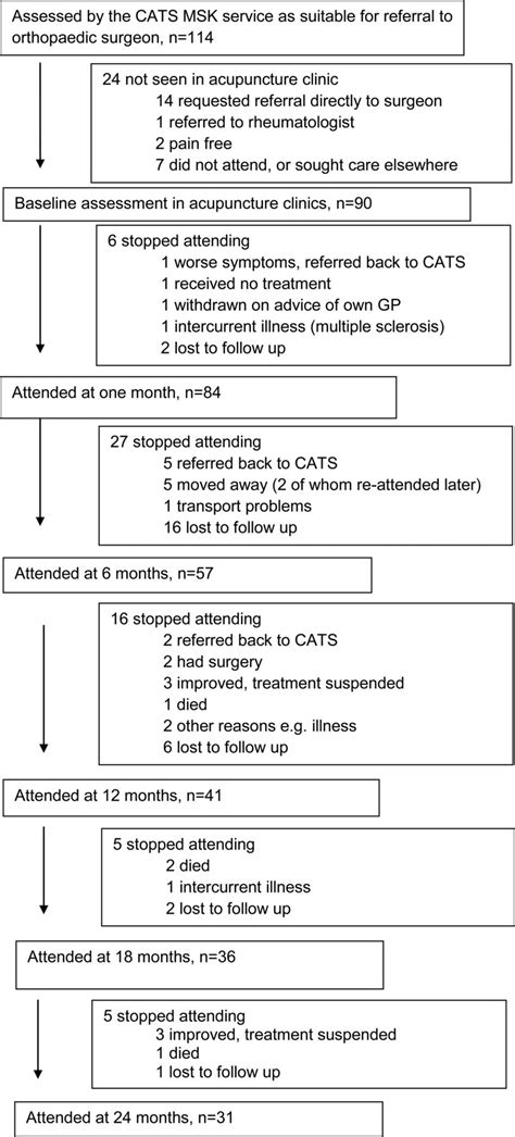 Flow Chart Of Patients Considered For Knee Joint Replacement Download Scientific Diagram