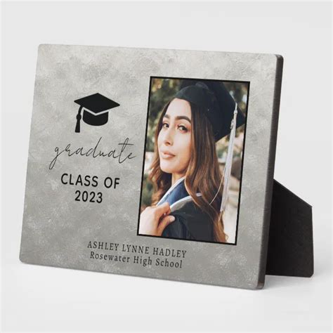 Class Of 2023 Photo Graduation Plaque Zazzle