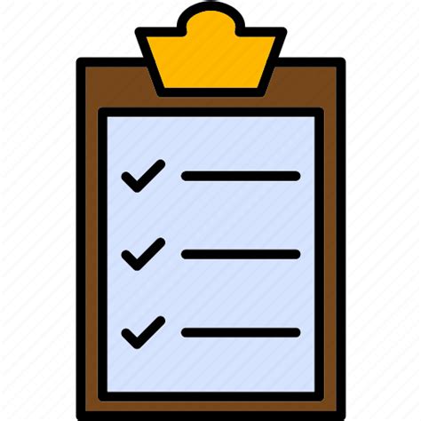 Clipboard Analysis Business Result Presentation Icon Download On
