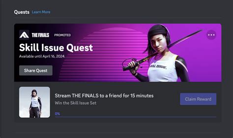 Unable To Start Discord Quest Anyone Else Having This Issue Or Am I