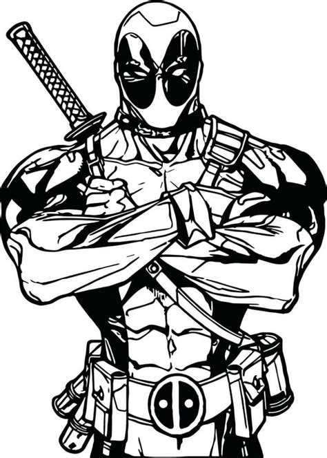 Deadpool Logo Drawing Free Download On Clipartmag