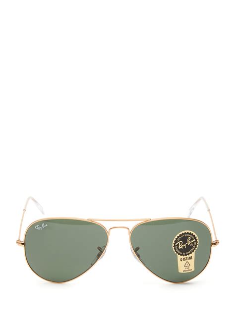 Ray Ban Rose Gold Kadın Pilot Stil Güneş Gözlüğü 1418326 Beymen