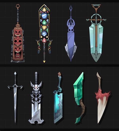 Oc Art Sword Designs Rreaperzeus