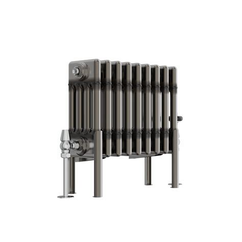 Traditional Victorian Radiator Raw Metal Horizontal Four Column X Mm Btu Bern