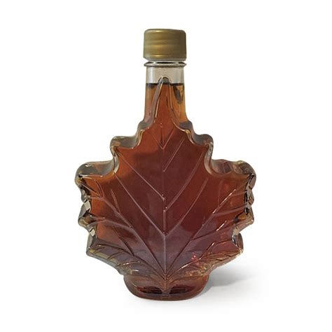Glass Leaf Pure New Hampshire Maple Syrup Patch Orchards