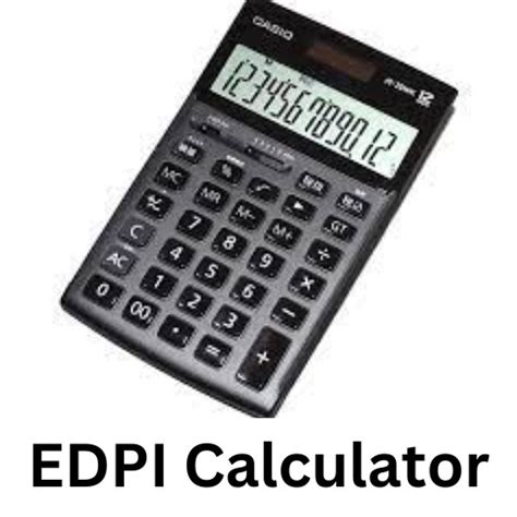 Edpi Calculator