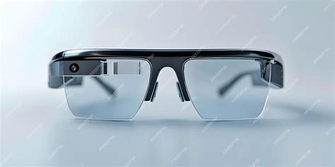 Smart Glasses Being Demonstrated Up Close Concept Smart Glasses Technology Closeup Demo Wearable