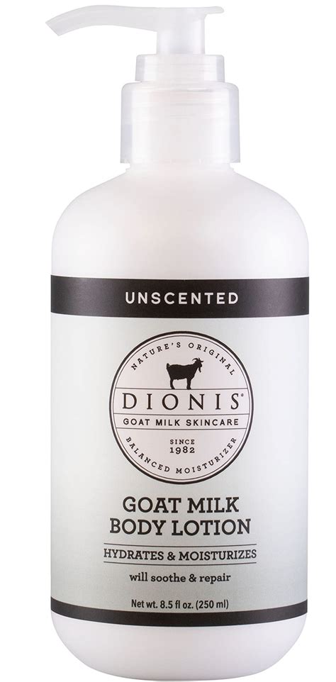 Dionis Unscented Goat Milk Body Lotion Ingredients Explained