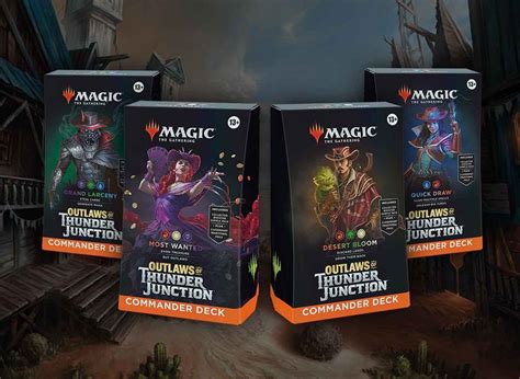 How To Upgrade All Four Outlaws Of Thunder Junction Commander Precons